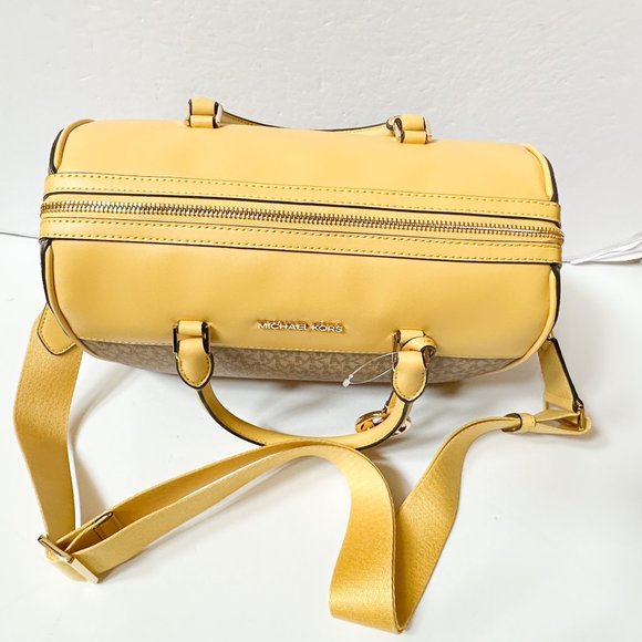 Michael Kors | Bags | Michael Kors Jet Set Travel Medium Duffle Satchel ...